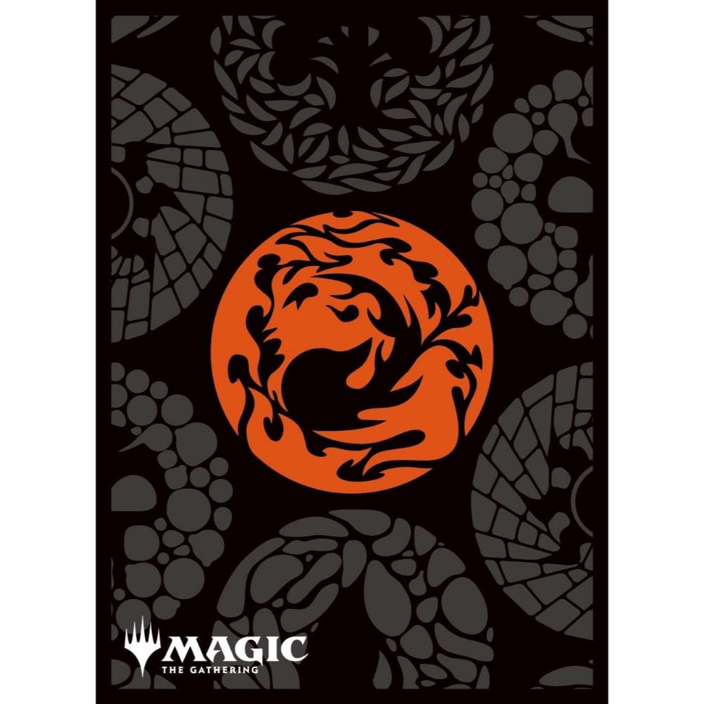 MTG Card Sleeves MANA MINIMALIST Red Mana (Pattern) – miyabihobby